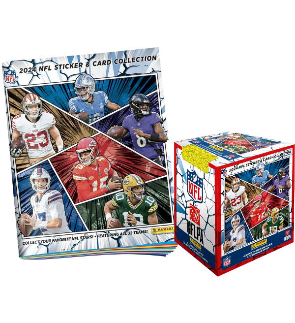 Panini NFL 2024 Sticker & Cards - Album + 1 Display (=50 Tüten ...